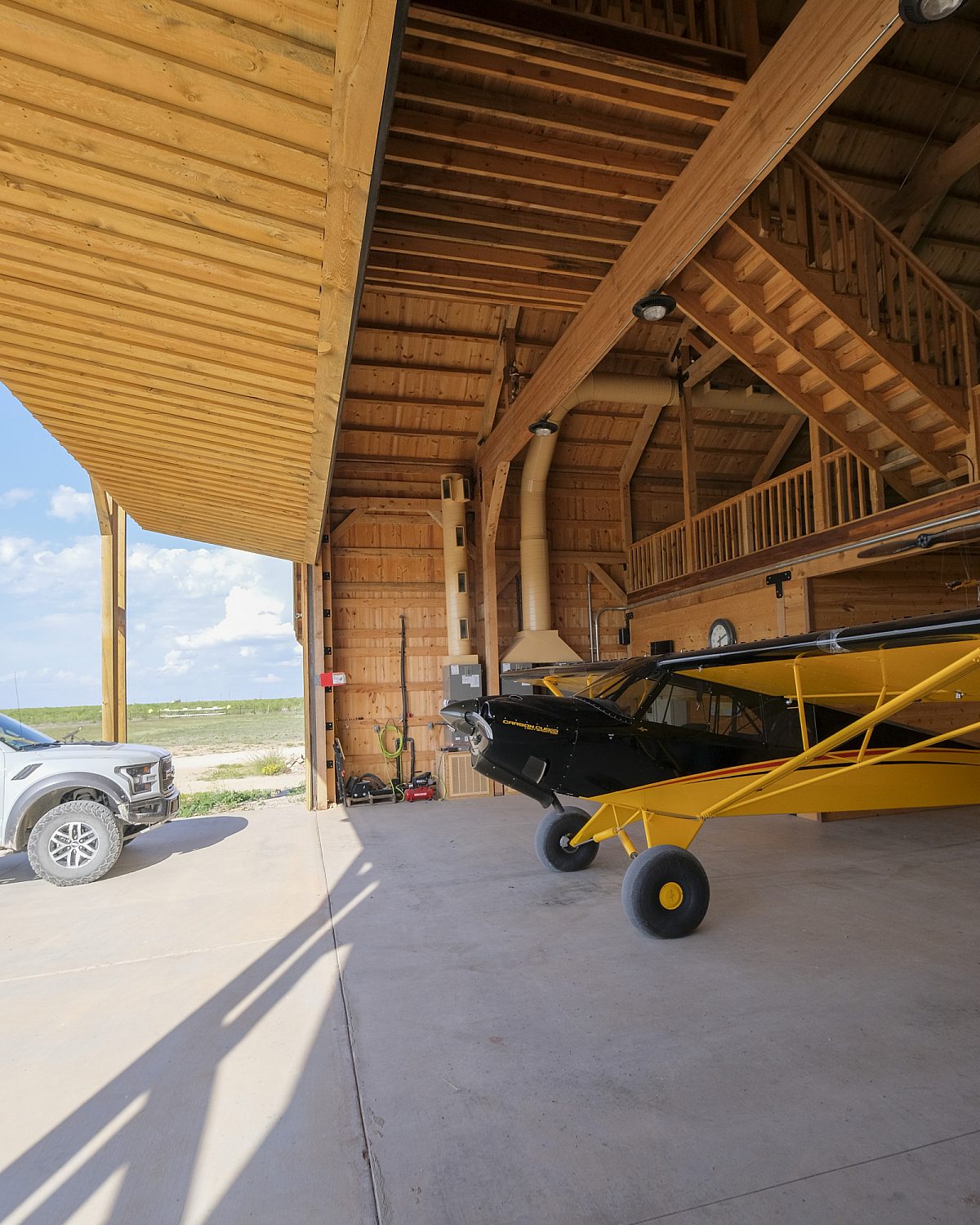 Timberlyne | Airplane Hangar