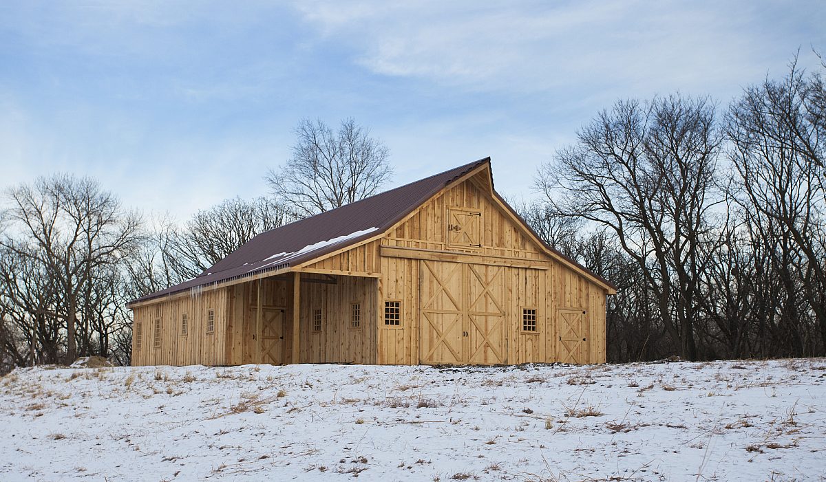 Timberlyne | Hillside View Post Frame
