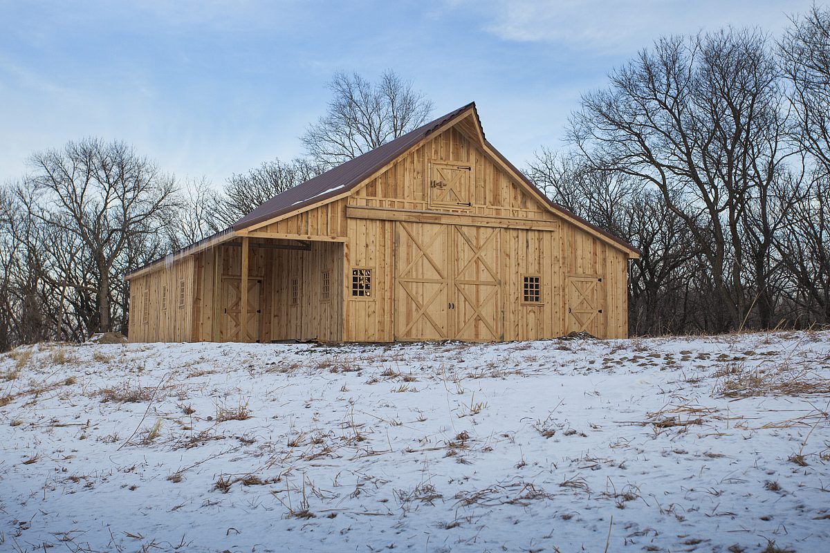 Timberlyne | Hillside View Post Frame