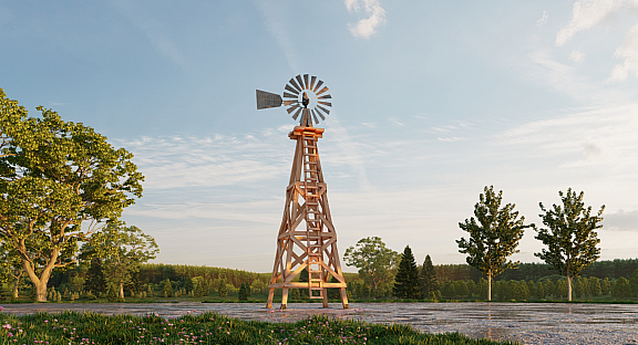 Timberlyne | Timberlyne Wood Tower Windmills