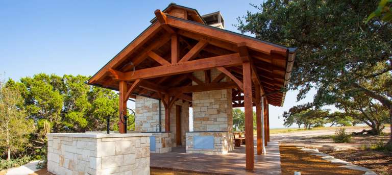 Timberlyne | Pavilion With View
