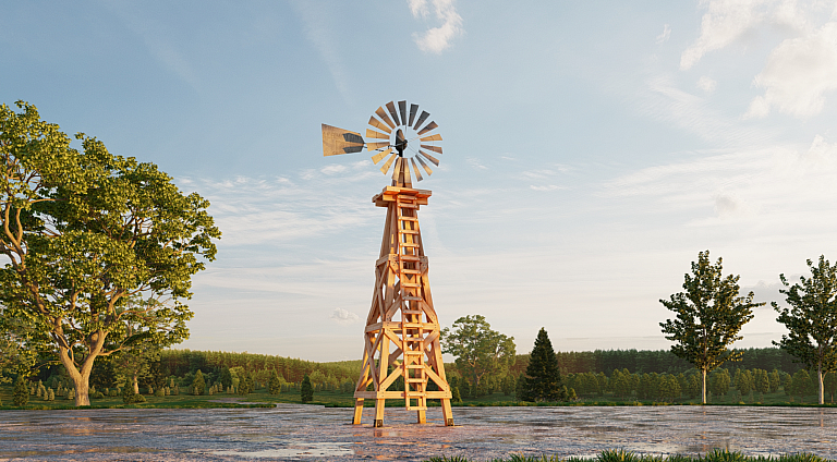 Timberlyne | Timberlyne Wood Tower Windmills