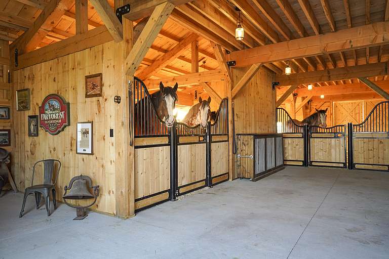 Timberlyne | Clydesdale Outpost Barn