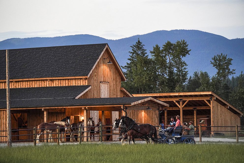 Timberlyne | Clydesdale Outpost Barn