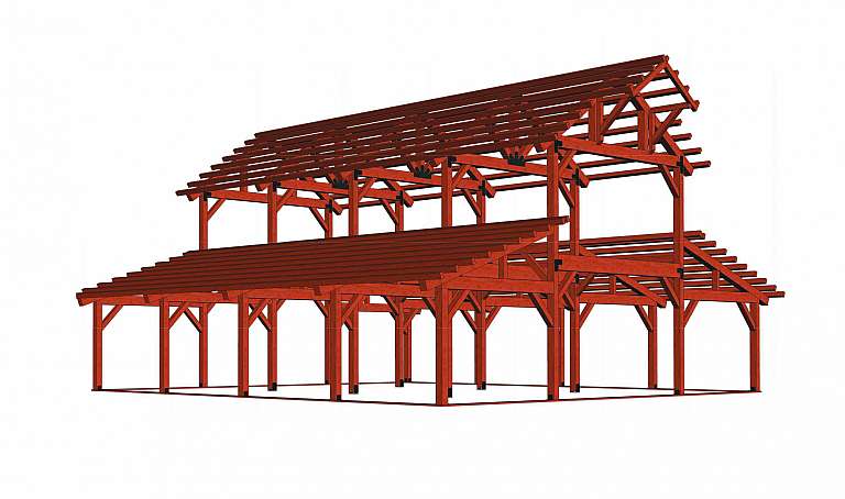 Timberlyne | Hawthorn - 48'x48'