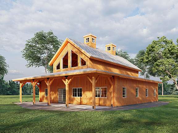 Timberlyne | Timberlyne Pre-designed Post and Beam Homes